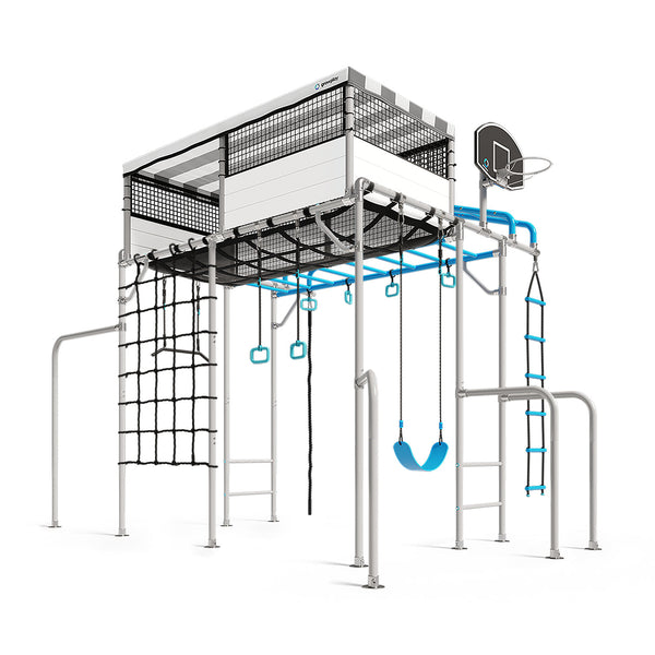 Large Frame – Kids Climbing Frame & Monkey Bars – Growplay New Zealand ...