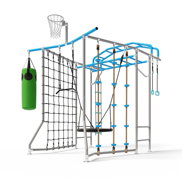 The Compact Monkey Bars – Climbing Frame For Small Backyards – Growplay ...