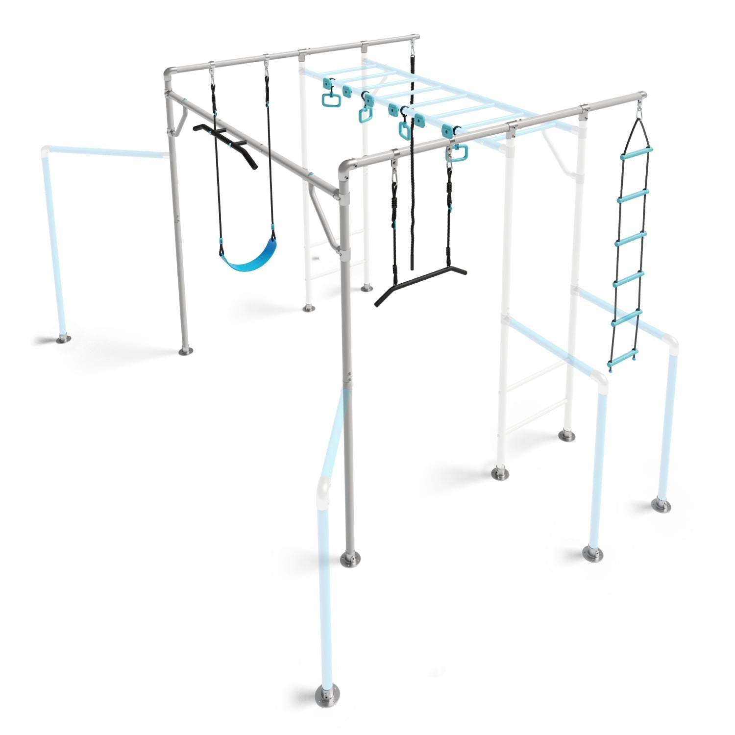 MEDIUM TO LARGE FRAME UPGRADE KIT - Growplay Monkey Bars NZ